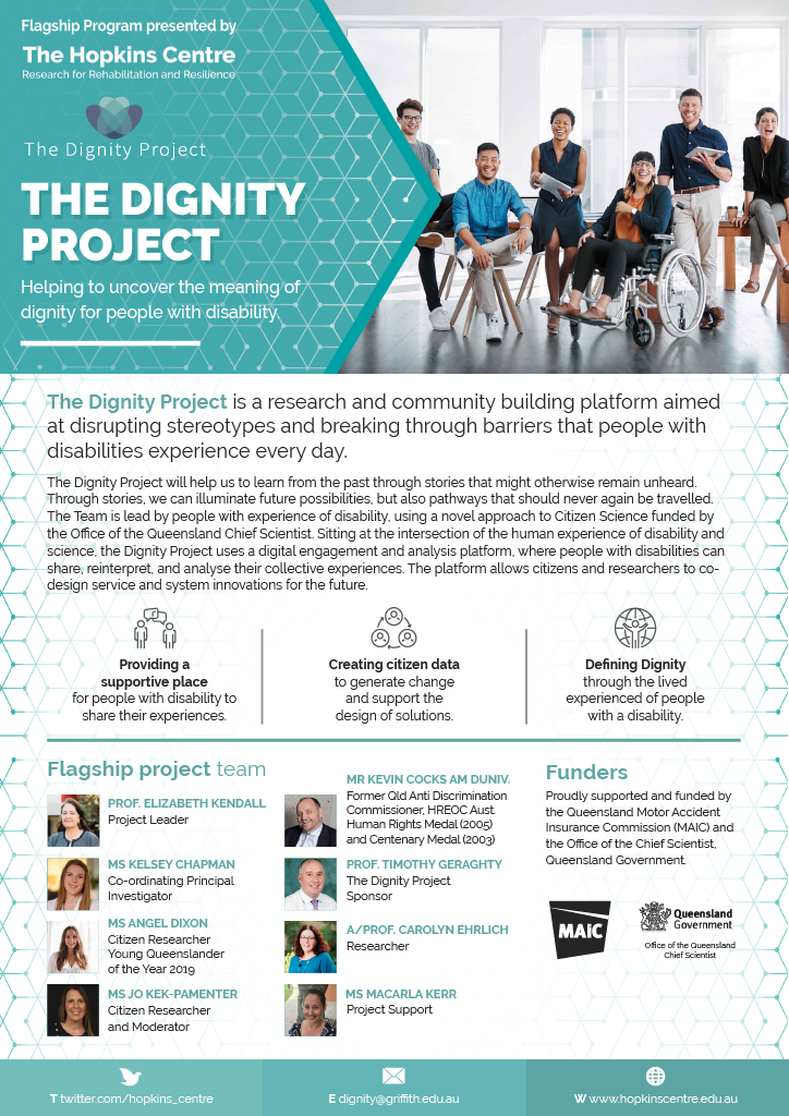 The Dignity Project - Hopkins Centre